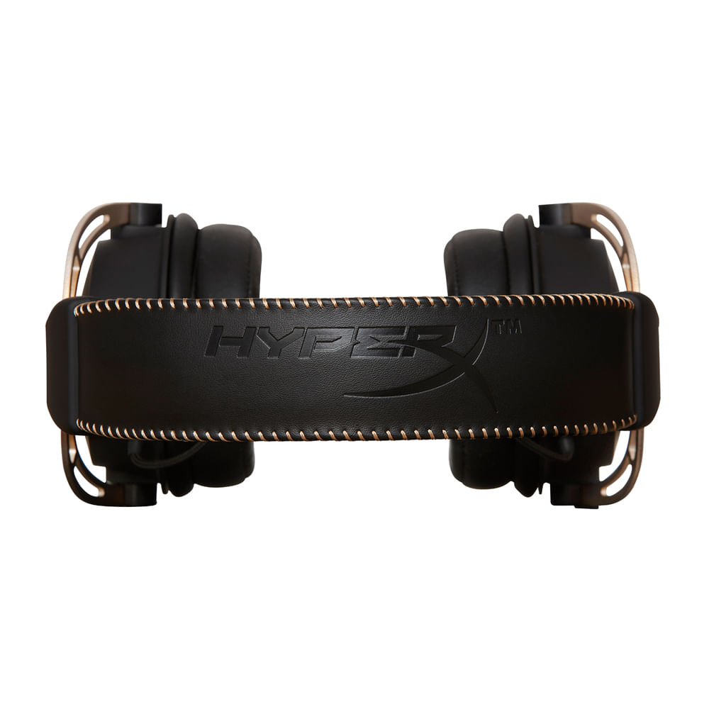 Headset Gamer HyperX Cloud Alpha Gold - Fujioka Distribuidor