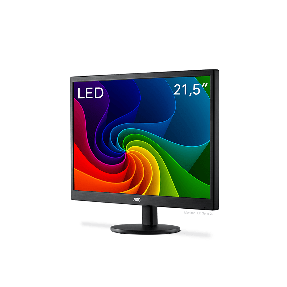 Monitor AOC 21,5" LED FHD Widescreen TN, Conexão VGA - E2270SWN ...