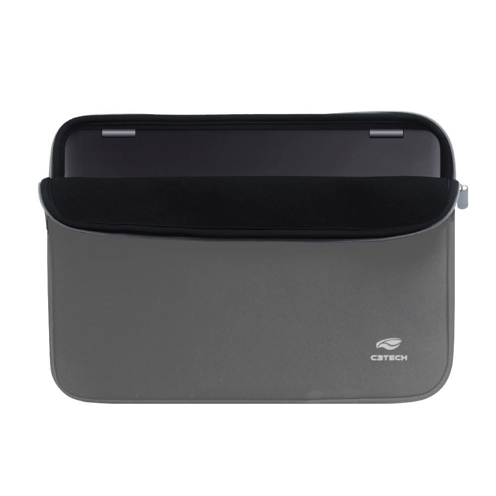Capa Sleeve para Notebook C3Tech Seattle SL-15 15.6" Cinza - Fujioka ...