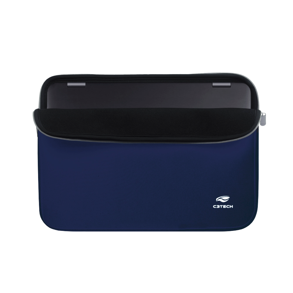 Capa Sleeve para Notebook C3Tech Seattle SL-15 15.6" Azul - Fujioka ...