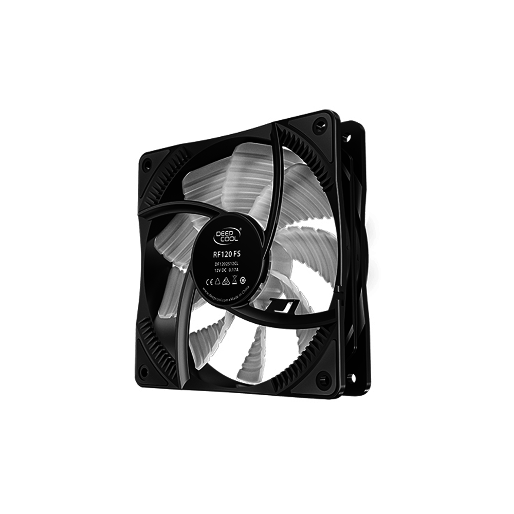 Fan Cooler Deepcool RF120 FS, 120mm, RGB - Fujioka Distribuidor