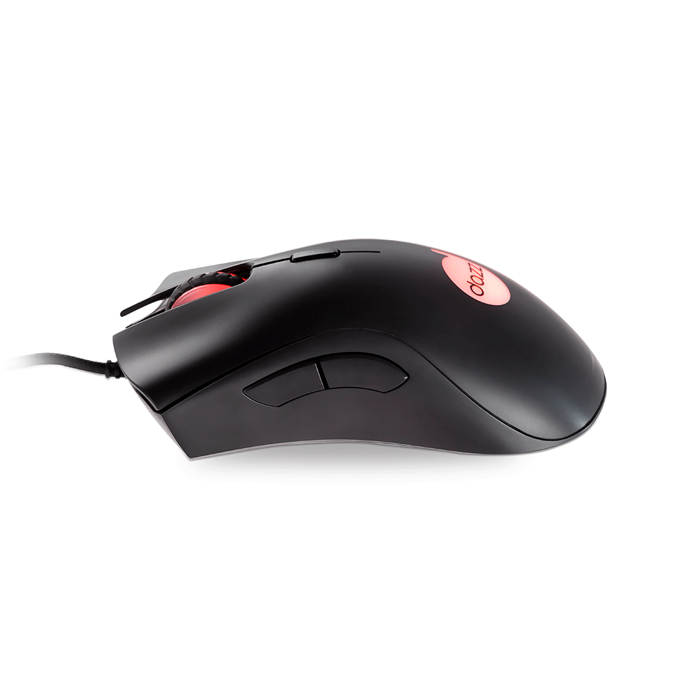 Mouse Gamer Dazz Axon RGB 3200 DPI, Conexão USB 2.0 Preto - Fujioka Distribuidor