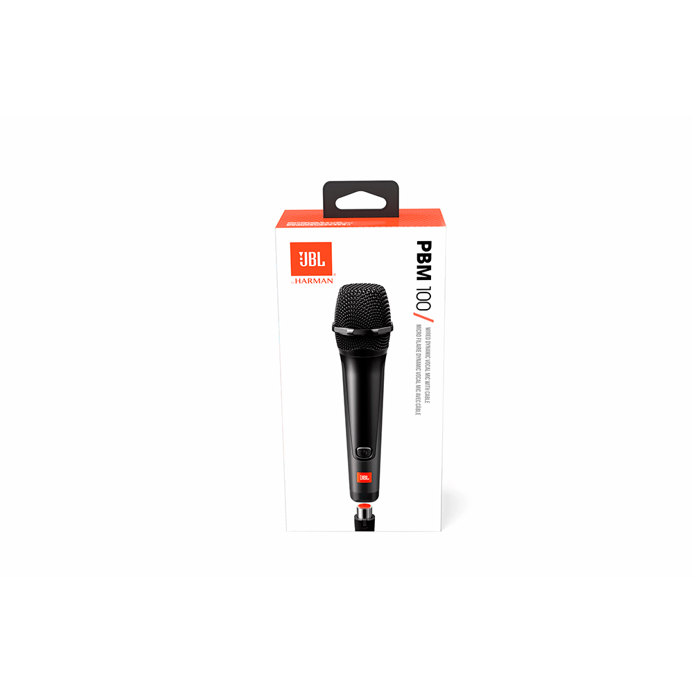 Microfone JBL PBM100 Preto Artigo: 278639 - Fujioka Distribuidor