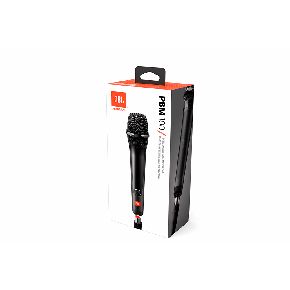 Microfone JBL PBM100 Preto Artigo: 278639 - Fujioka Distribuidor