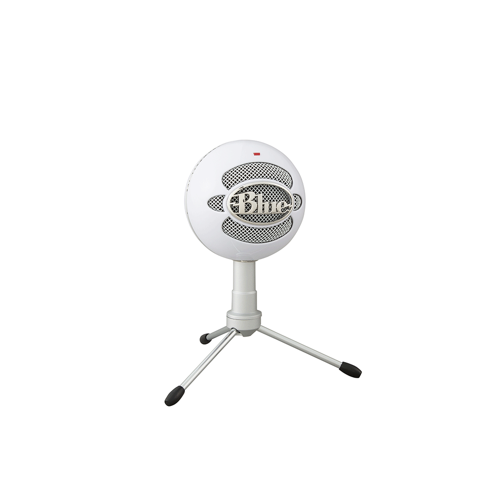 Microfone Blue SnowBall Ice, Condensador USB Branco - Fujioka Distribuidor