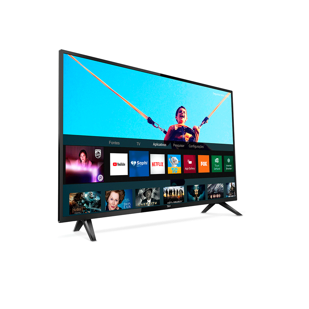 Smart TV PHILIPS 43" LED FHD 43PFG5813/78, Wi-Fi Integrado, USB, HDMI ...