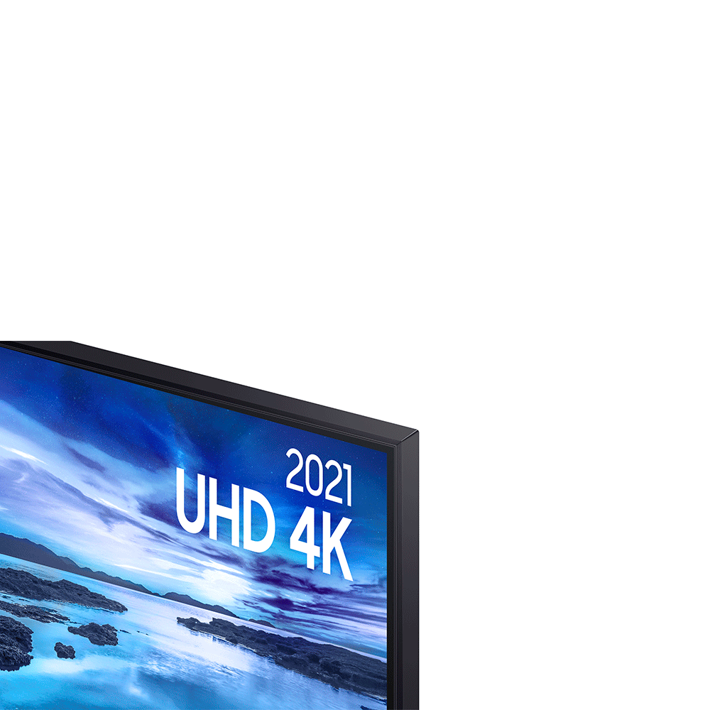Samsung Smart TV 43" UHD 4K, Processador Crystal 4K, Tela sem limites ...