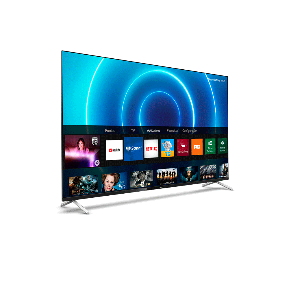 Smart TV Philips 50" 4K UHD 50PUG7625/78, P5, HDR10+, Dolby Vision ...