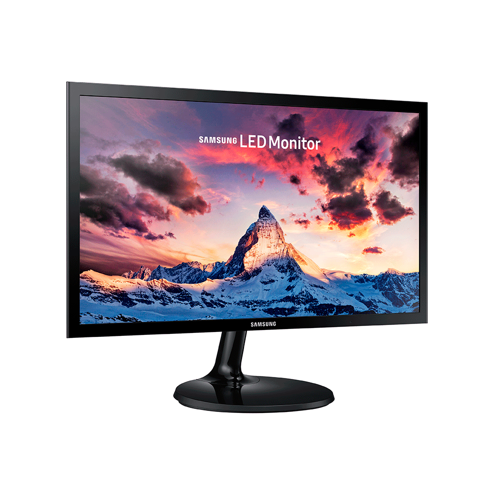 Monitor Samsung 22" FHD S22F350FHL, HDMI, VGA, Preto, Série CF350 ...