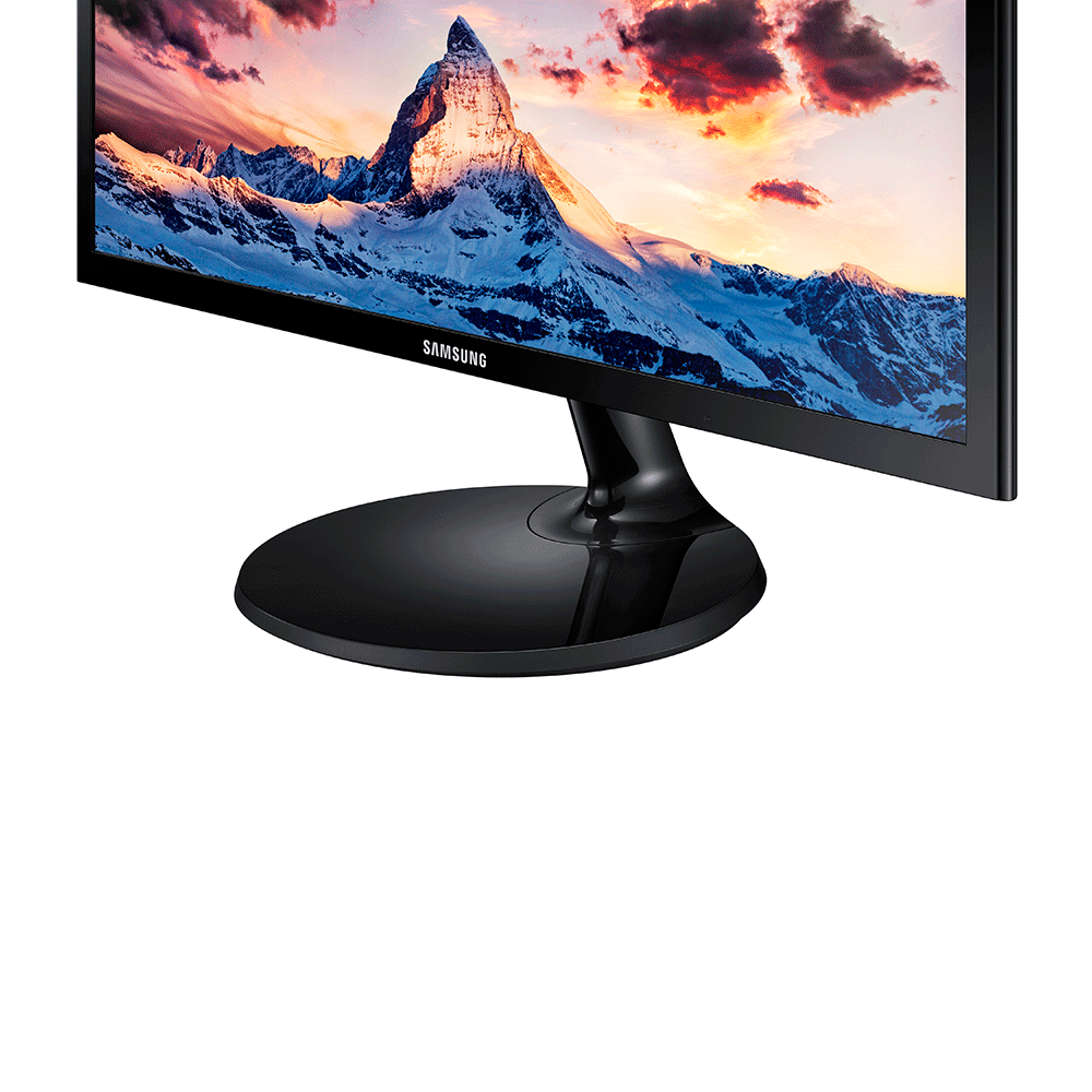Monitor Samsung 22" FHD S22F350FHL, HDMI, VGA, Preto, Série CF350 ...