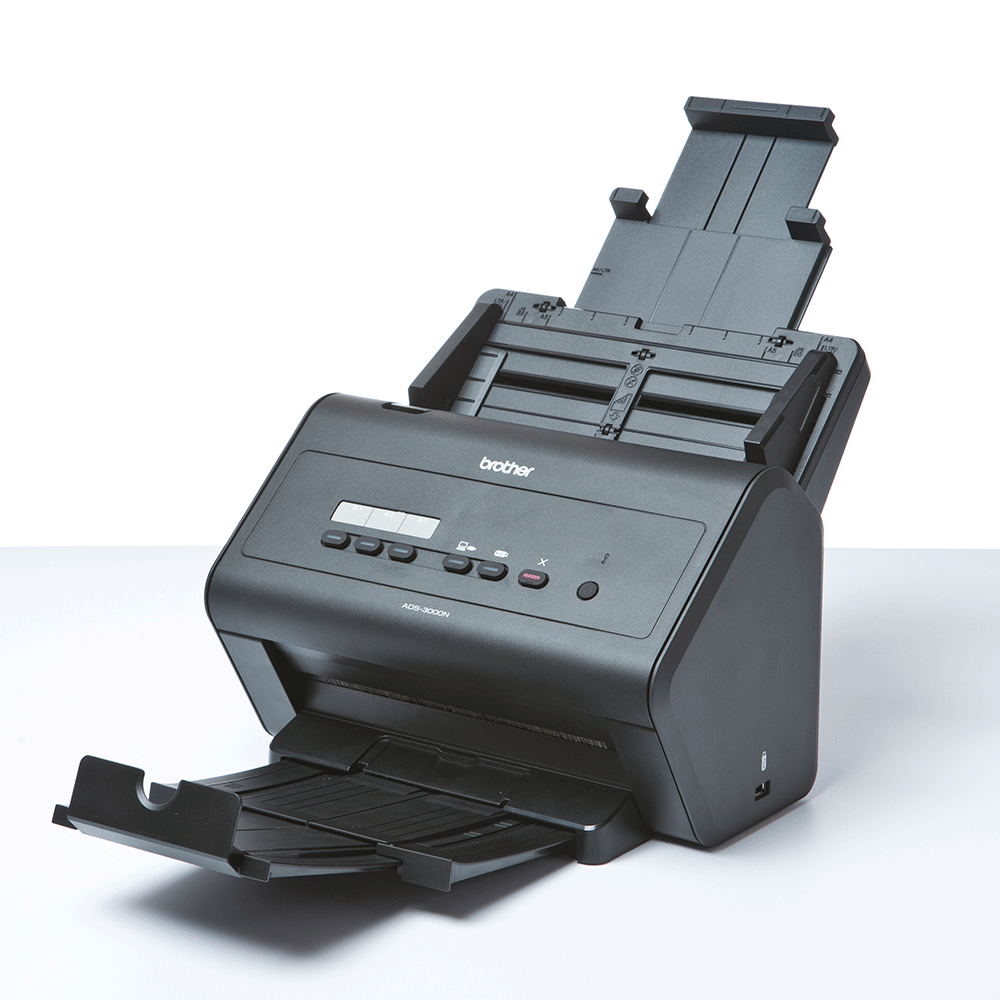 Scanner de Mesa Brother ADS-3000N Bivolt - Fujioka Distribuidor