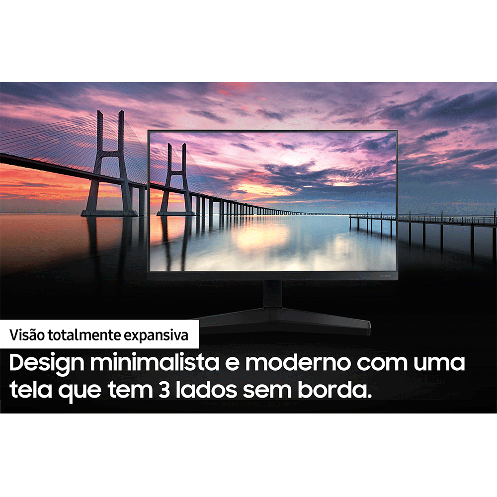 Monitor Gamer Samsung 27" FHD, 75Hz, HDMI, VGA,Freesync, F27T350FHL ...