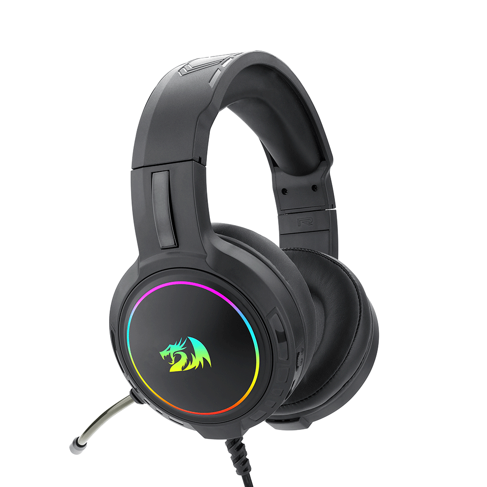 Headset Gamer Redragon Mento H270 RGB Preto - Fujioka Distribuidor