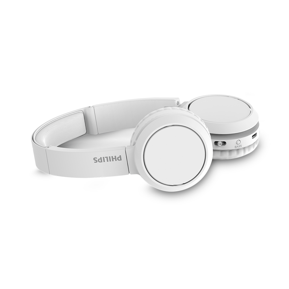 Headphone Philips Wireless Branco - TAH4205WT/00 - Fujioka Distribuidor