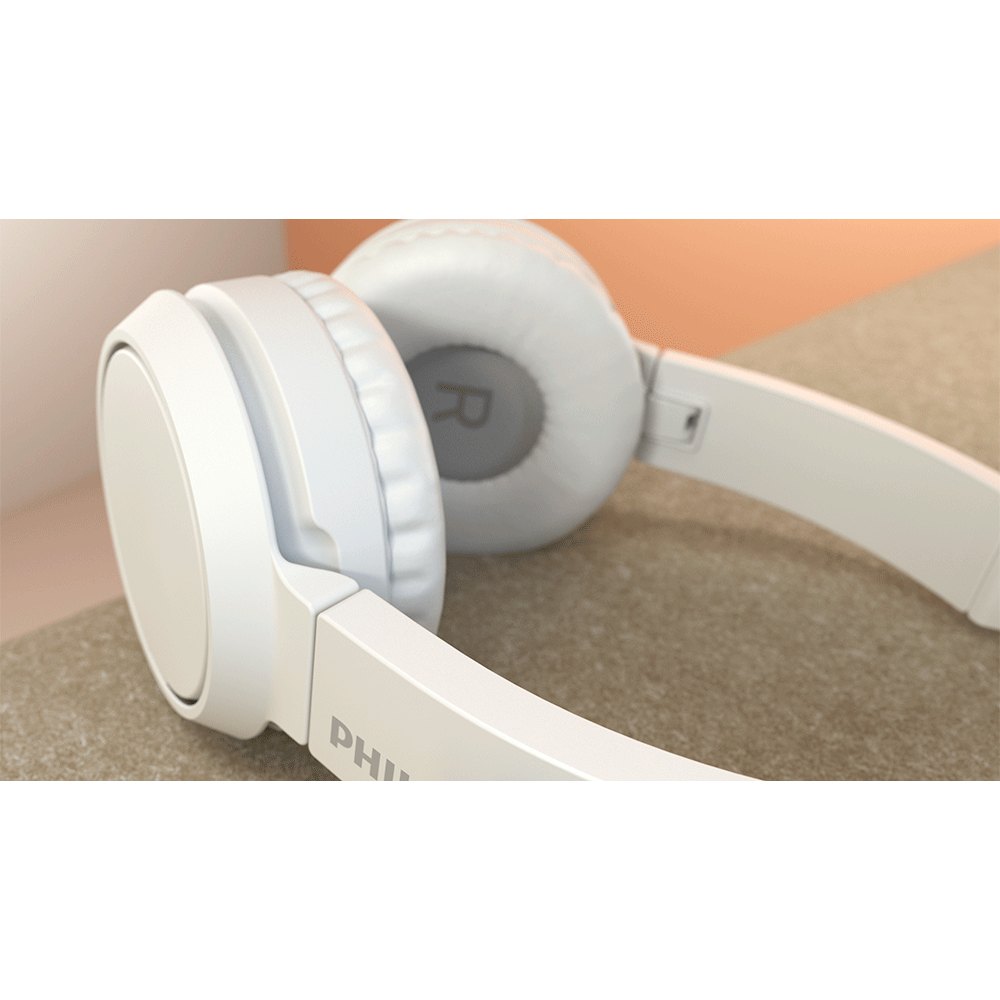 Headphone Philips Wireless Branco - TAH4205WT/00 - Fujioka Distribuidor