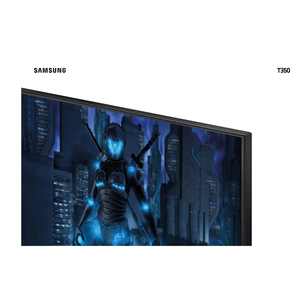 Monitor Gamer Samsung 22" FHD, 75Hz, HDMI, VGA, Freesync - T350 | Preto ...