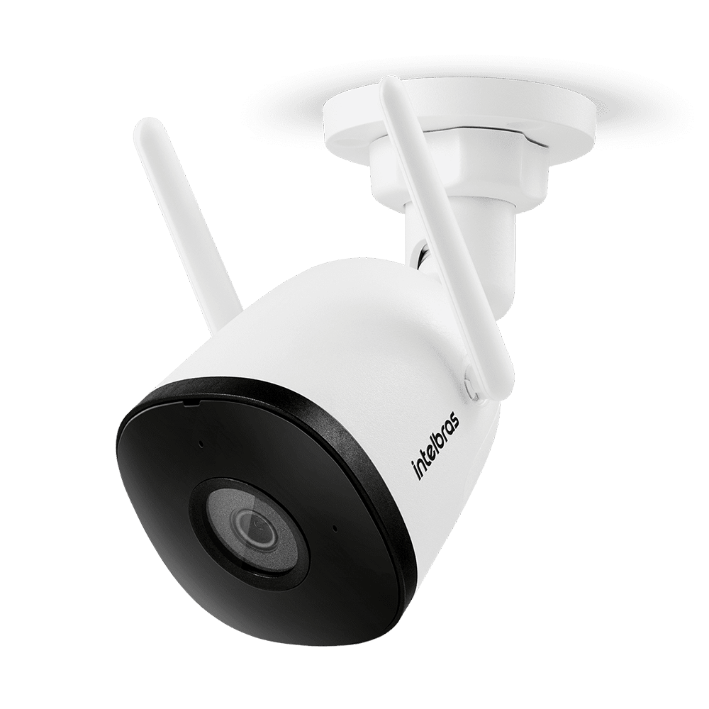 Câmera Externa Inteligente Wi-Fi Full HD Intelbras iM5 SC Bivolt Branca ...