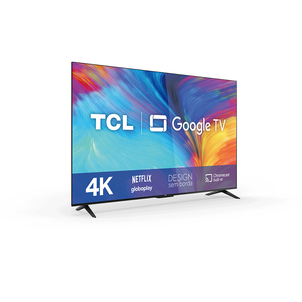 Smart TV TCL LED 55" 4K UHD 55P635, Google TV, HDR com Wifi dual band ...