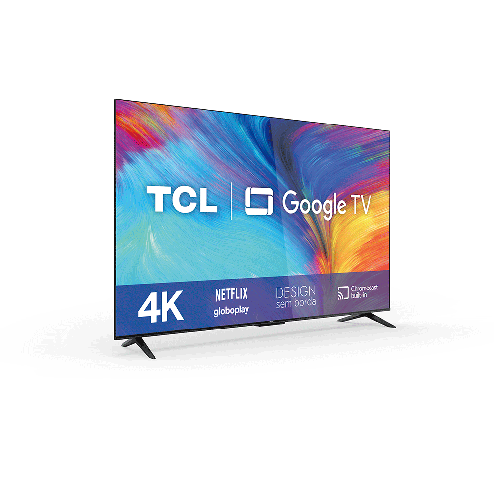 Smart TV TCL LED 50" 4K UHD 50P635, Google TV, HDR com Wifi dual band ...