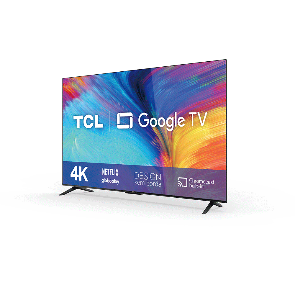 Smart TV TCL LED 50" 4K UHD 50P635, Google TV, HDR com Wifi dual band ...