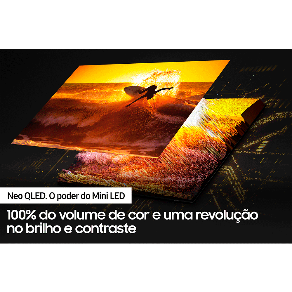 Samsung Smart Gaming TV 43" Neo QLED 4K, Mini Led, Bivolt | Preto Titan ...