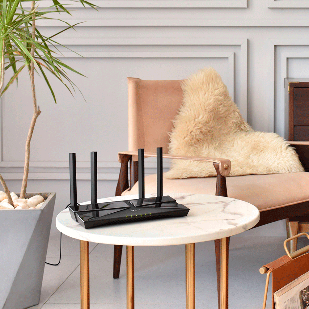 Roteador Wireless TP-Link Wi-Fi 6 Gigabit Dual Band AX1800 - EX220 ...