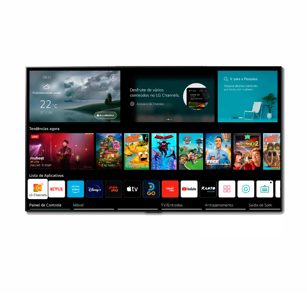 Smart TV LG 65" 4K OLED65C2, Evo 120Hz, G-Sync FreeSync | Titanium Gray ...