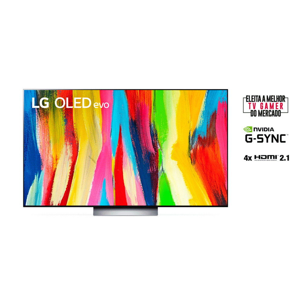 Smart TV LG 65" 4K OLED65C2, Evo 120Hz, G-Sync FreeSync | Titanium Gray ...