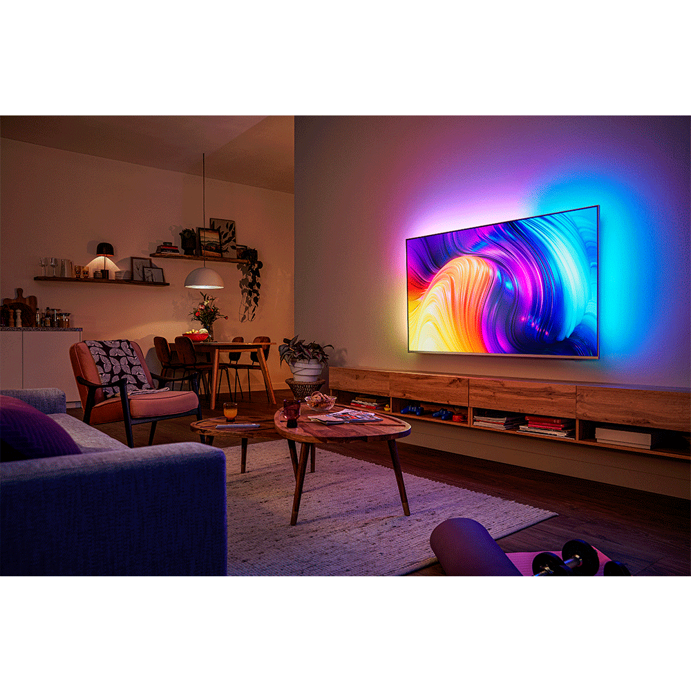Smart TV Philips 75" 4K UHD LED 75PUG8807/78, Ambilight, Dolby Vision ...