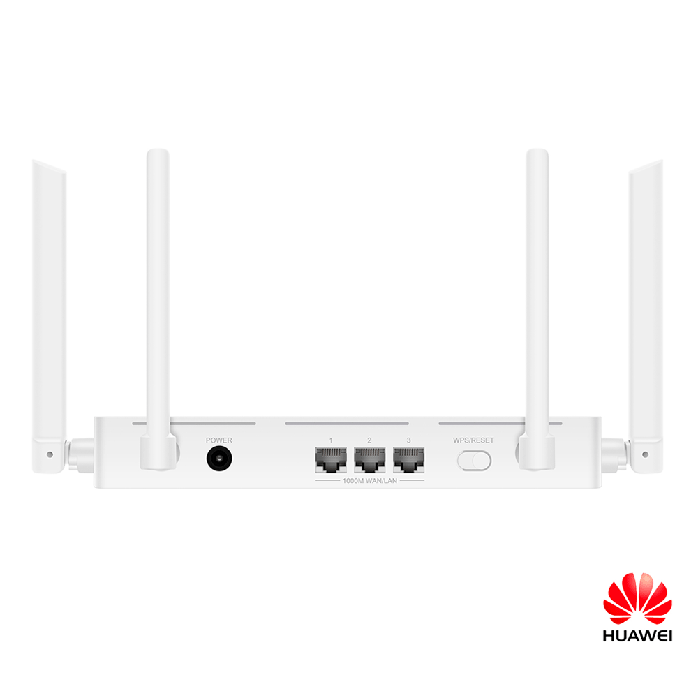 Roteador Huawei Wifi 6 AX2 AX1500 4 Antenas Ws7001-40 | Branco ...