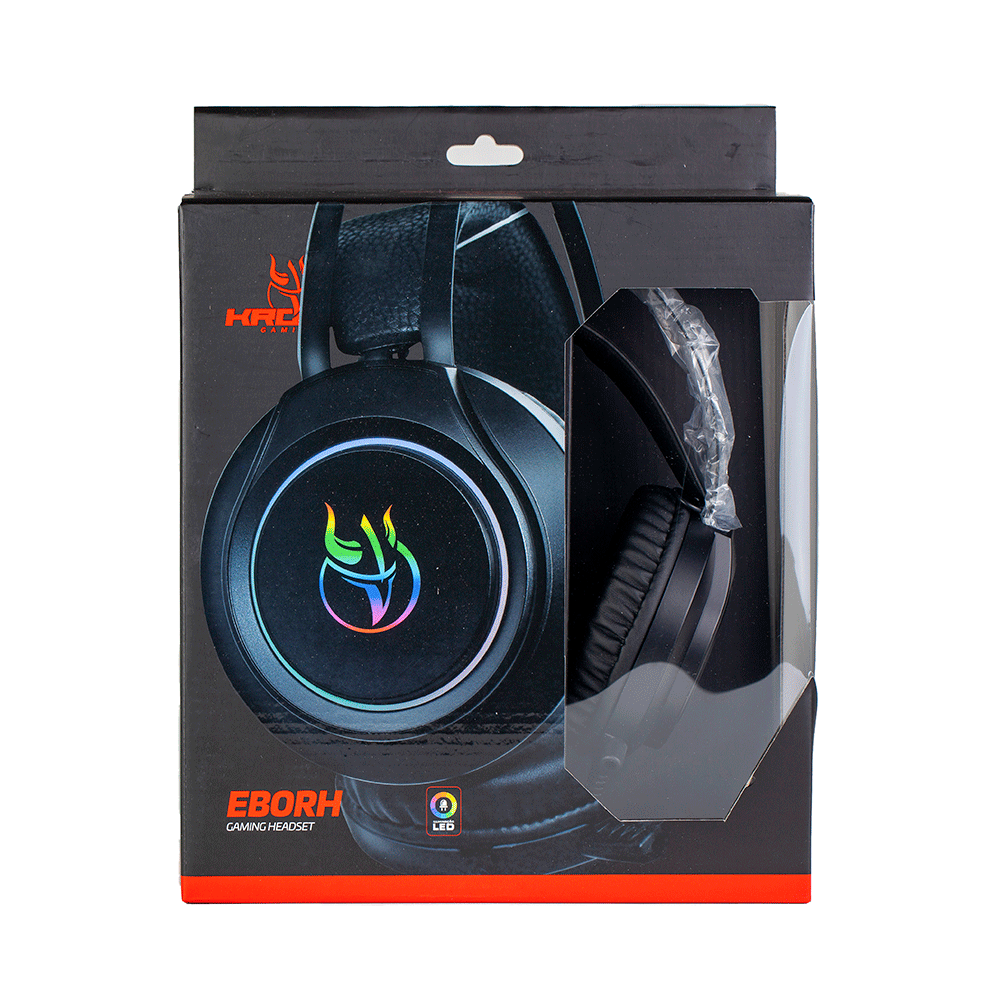 Headset Gamer Kross Eborh, USB + 2xP2 - KE-HS105 | Preto Artigo: 582501 ...