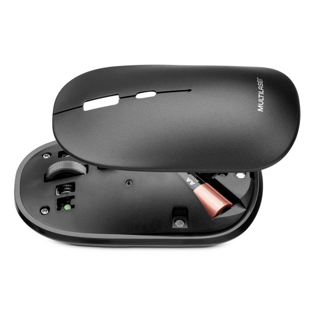 Mouse Sem Fio Multi, Bluetooth, 1600 Dpi, USB - MO33 | Preto - Fujioka ...