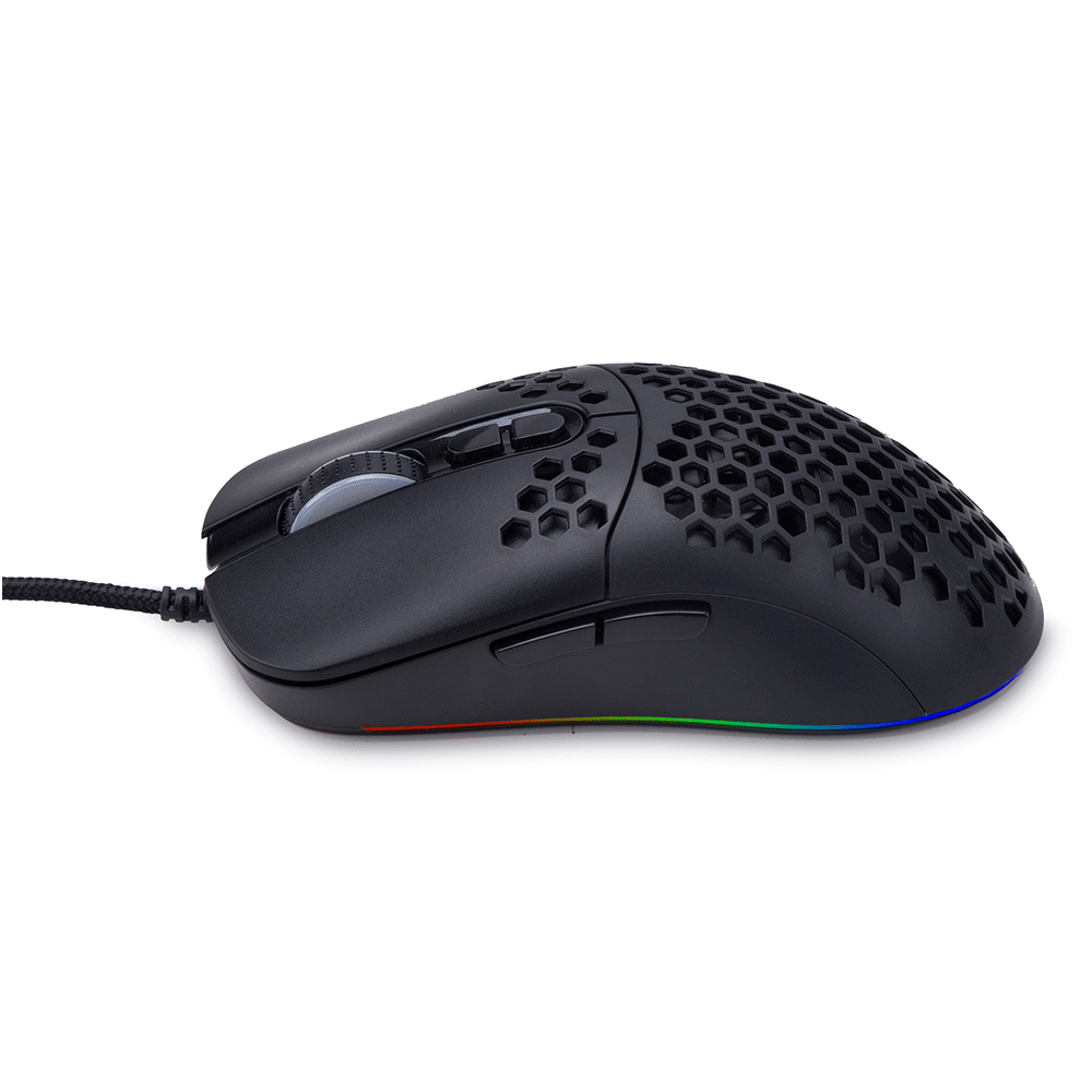 Mouse Gamer Dazz Aries 12.000 DPI USB 2.0 | Preto - Fujioka Distribuidor