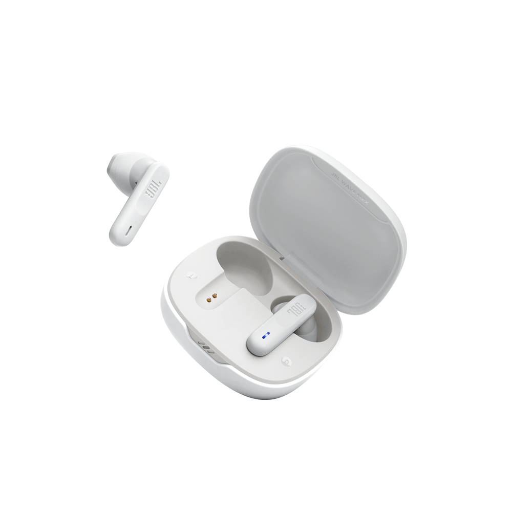 Fone de Ouvido Bluetooth JBL Wave Flex - JBLWFLEX | Branco Artigo ...