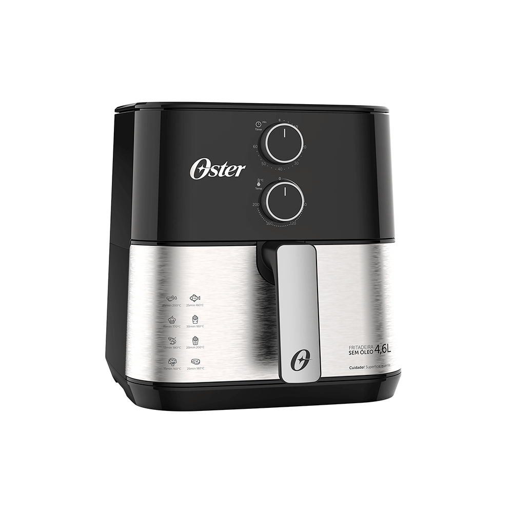 Fritadeira Elétrica Oster sem Óleo, Compact, 4,6L com Timer - OFRT520 | 220V Artigo: 196866 ...