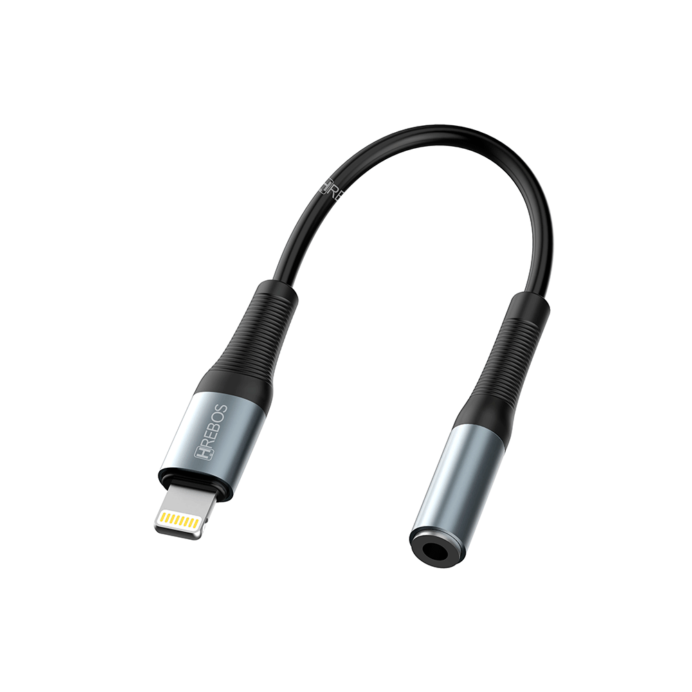 Adaptador de Áudio Hrebos Lightning para P2 - HS-385A | Blue Metal ...