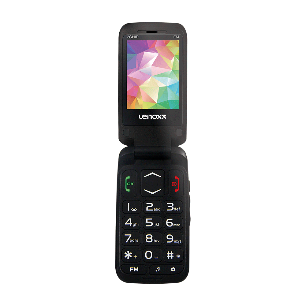 Celular Lenoxx CX 908, Tela 2.4", Dual Chip, Câmera VGA, Bluetooth, MP3 e Rádio FM | Preto ...
