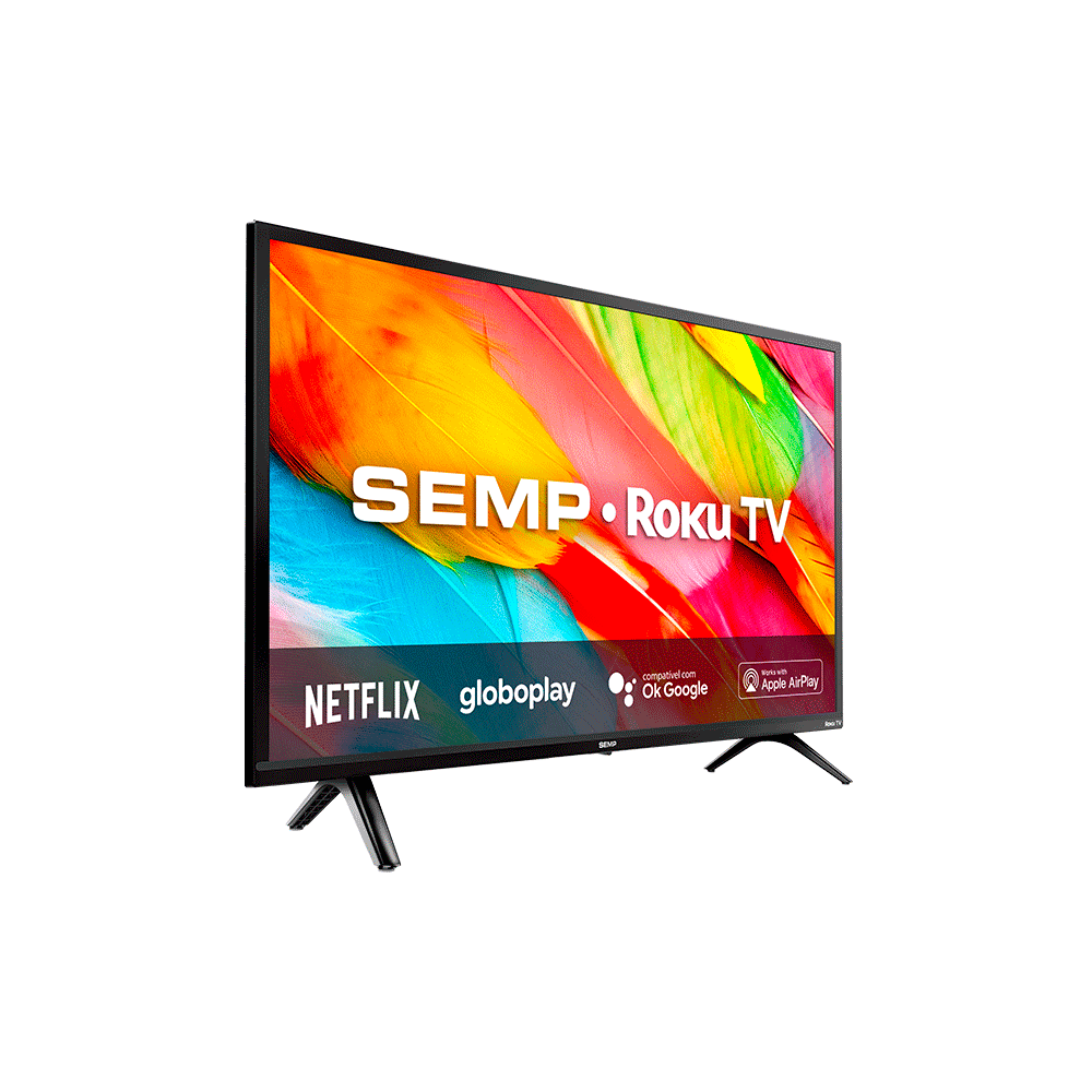 Smart TV SEMP LED HD 32" ROKU R6500, 32R6500 | Preta Artigo: 67500 ...