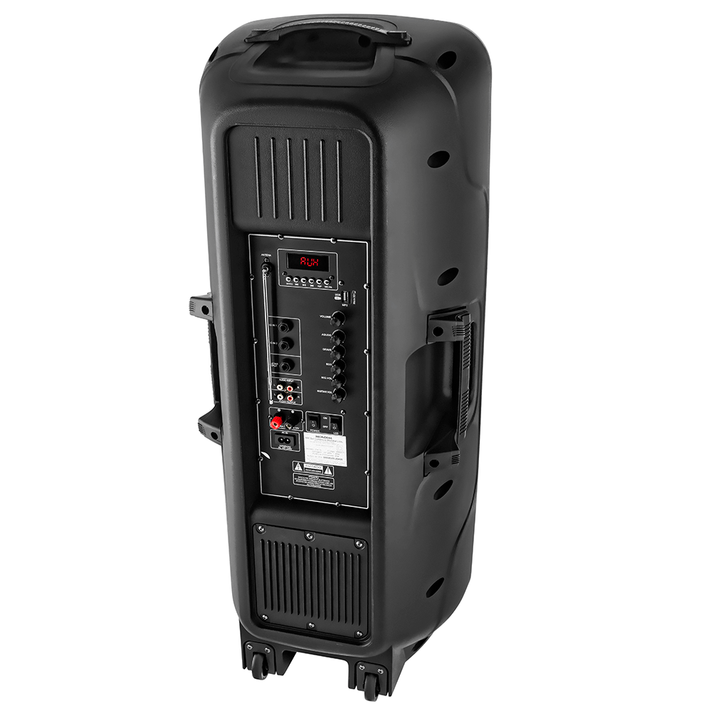 Caixa de Som Amplificada Mondial Connect Mega Sound II CM-1500 ...