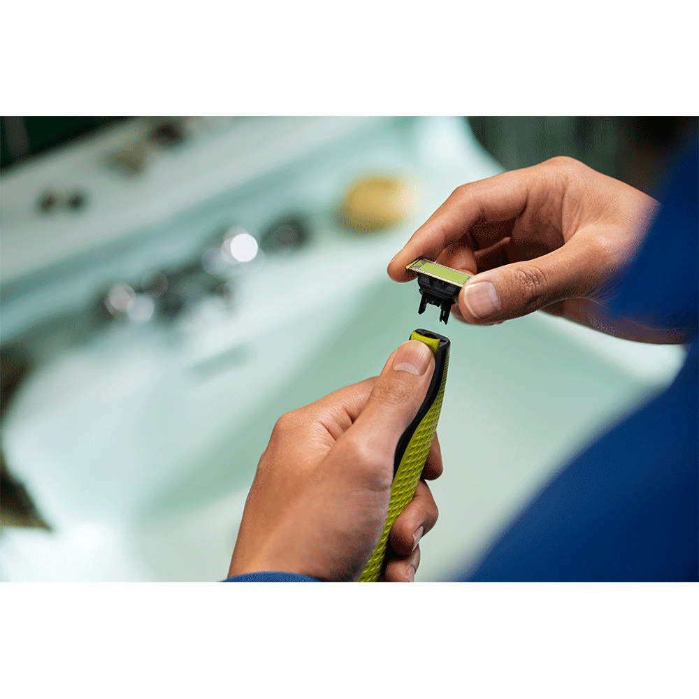 Kit Lâmina Philips Refil OneBlade QP630/51 para Rosto e Corpo Verde ...