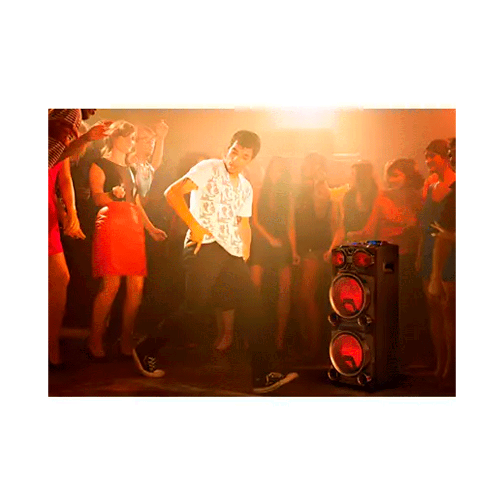 Caixa de Som Bluetooth Philips Party Light X3705, Potência 200W, Bivolt ...