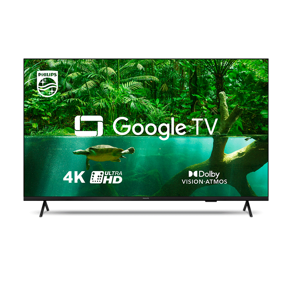 Smart TV Philips 50" DLED 4K UHD 50PUG7408, Google TV | Preto - artigo ...