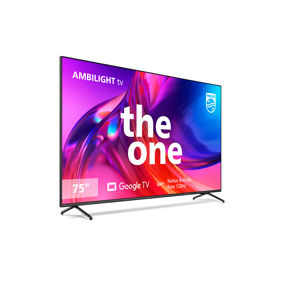 Smart TV Philips 75" DLED 4K UHD 75PUG8808/78, Ambilight, Google TV, Wi ...