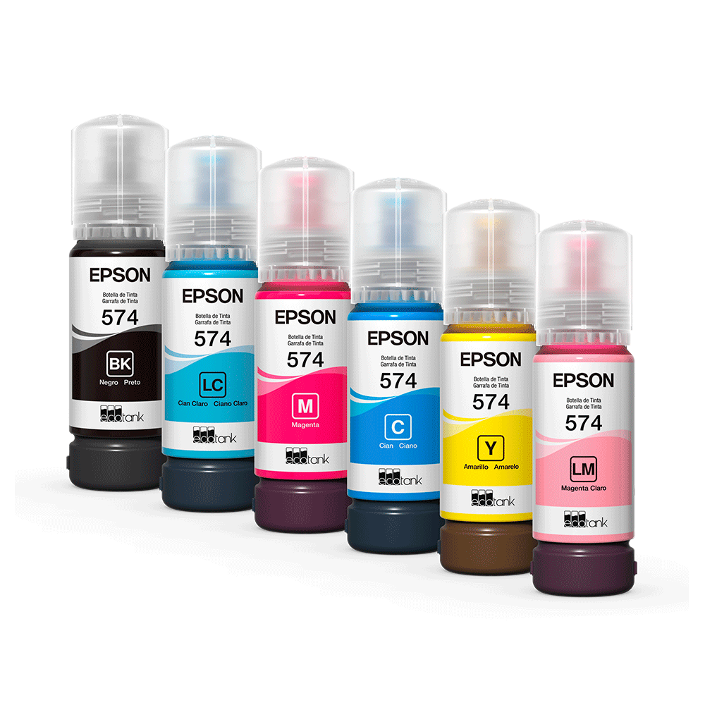 Garrafa de Tinta Epson T574620-AL | Magenta Claro - 233250 - Fujioka ...