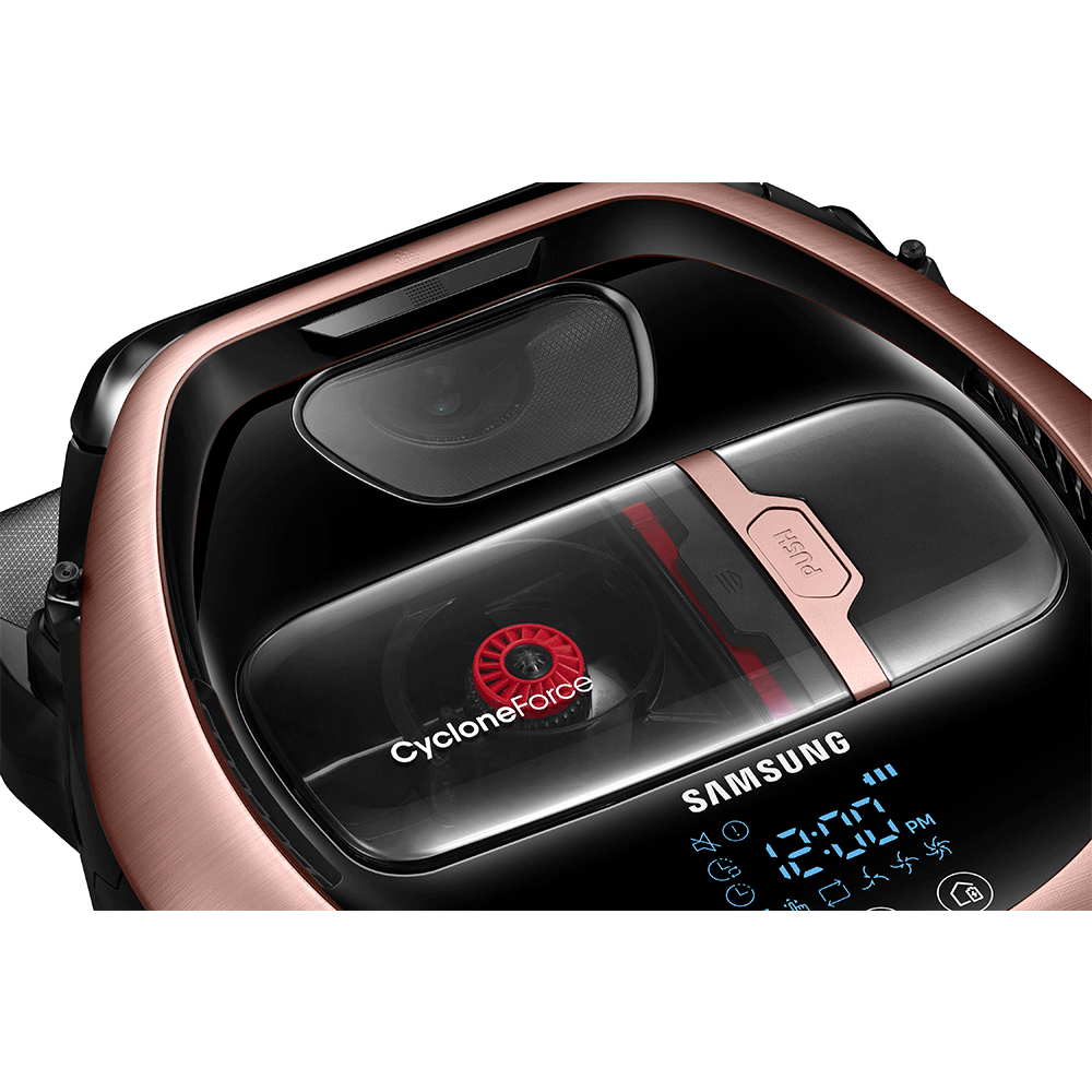 Robô Aspirador Samsung Powerbot, 130W, Cyclone Force - VR20R7250WD/AZ ...