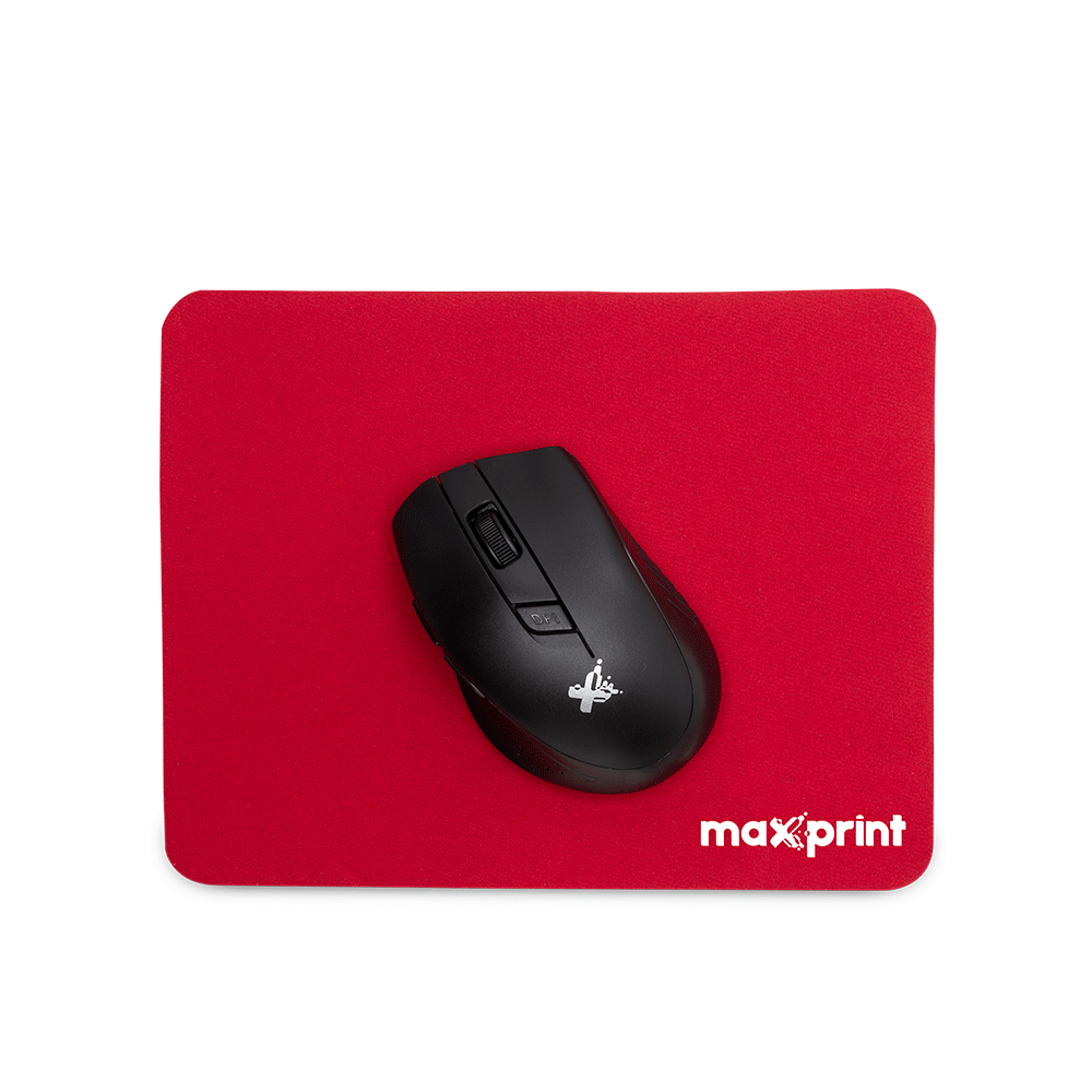 Mouse Pad Maxprint Mini Vermelho Artigo: 582413 - Fujioka Distribuidor