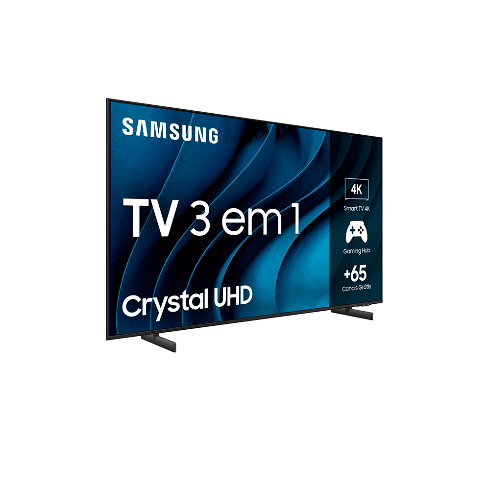 Samsung Smart TV 75" Crystal UHD 4K 75CU8000, Painel Dynamic Crystal ...