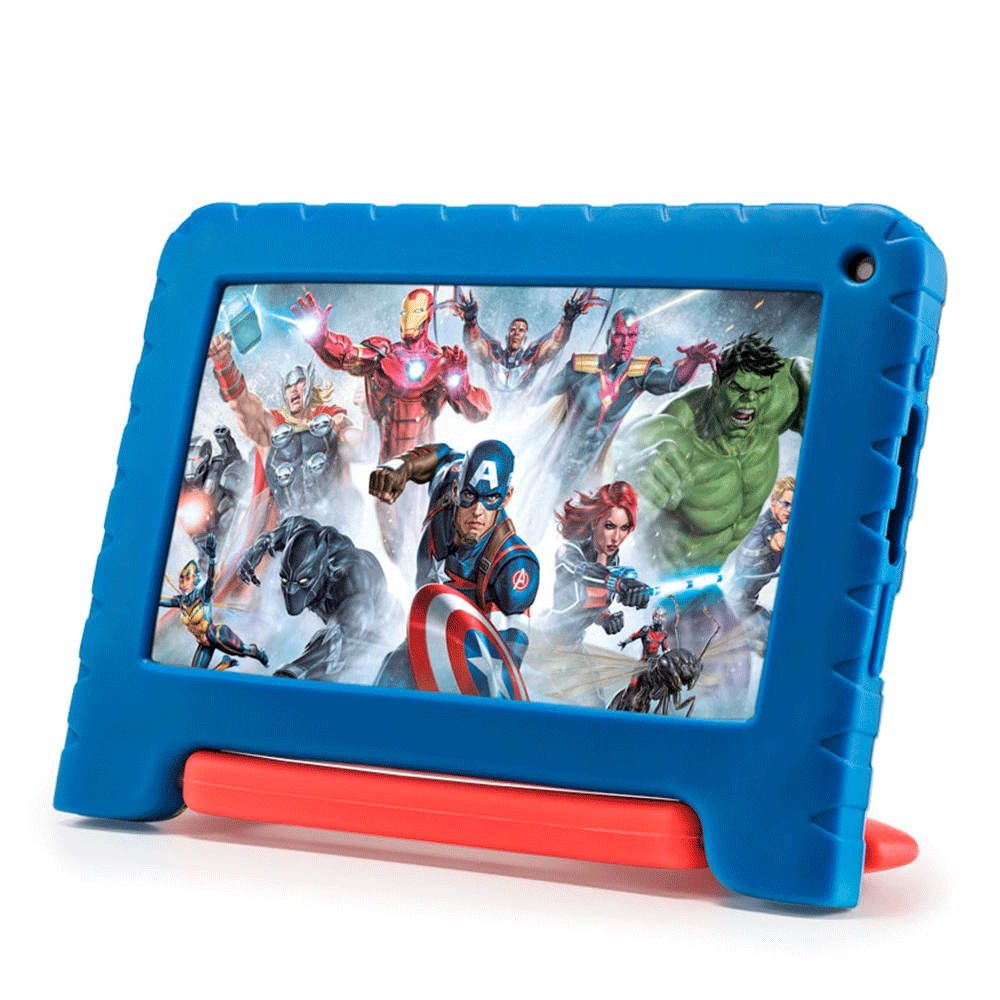 Tablet Multilaser Avengers, Tela 7" Wi-Fi, 64GB, 4GB RAM, Android 13 ...