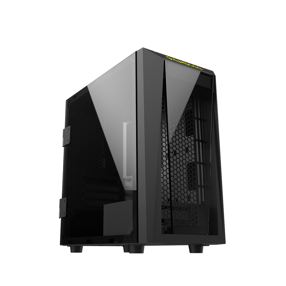 Gabinete Gamer Gamdias Talos E1, RGB, Mid Tower, Vidro Temperado, Sem ...