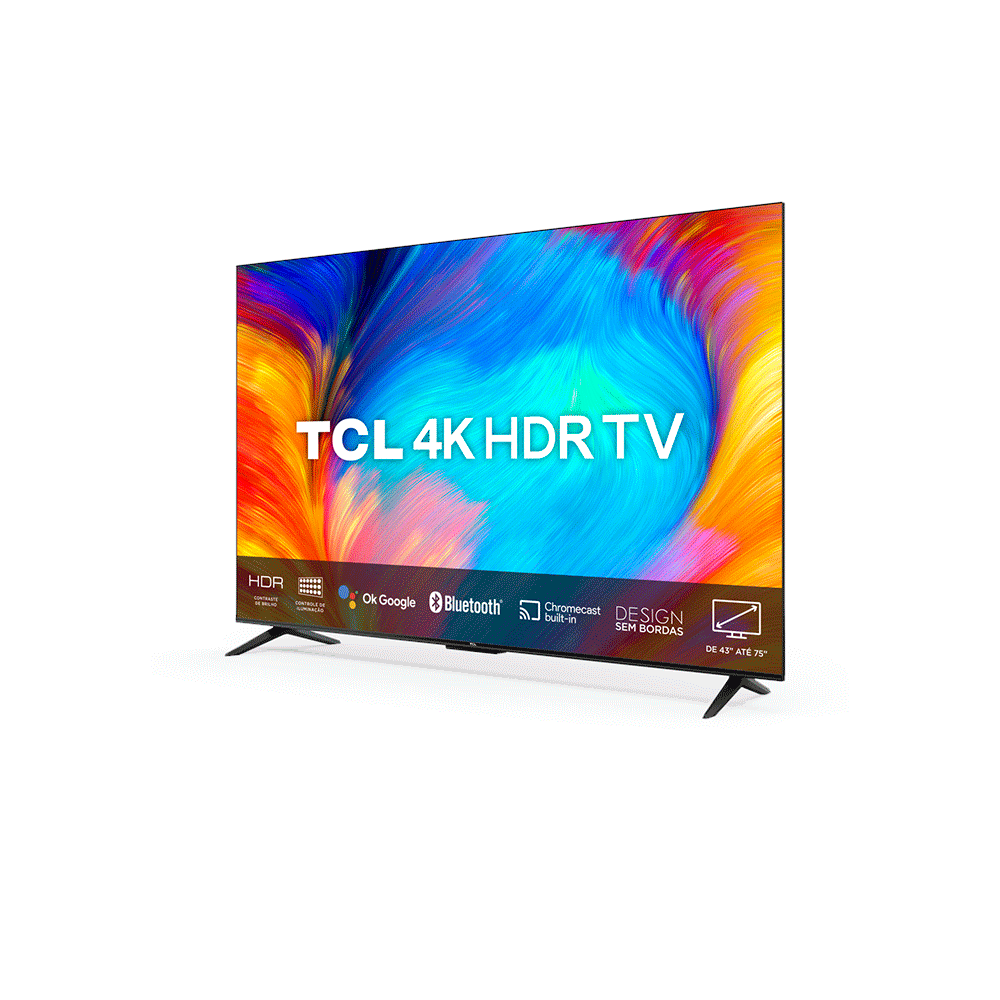 Smart TV TCL LED 65" 4K UHD 65P635, Google TV | Preto - artigo: 67561 ...
